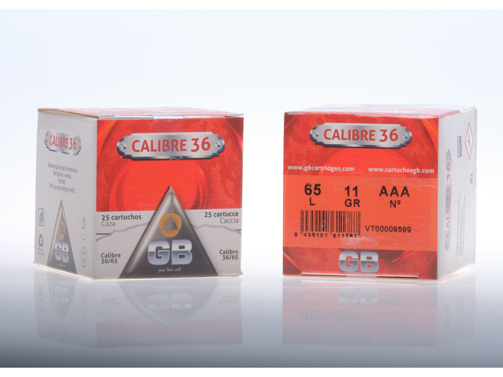 GB Ammunition, .410 bore, 11 gr, #AAA [25]